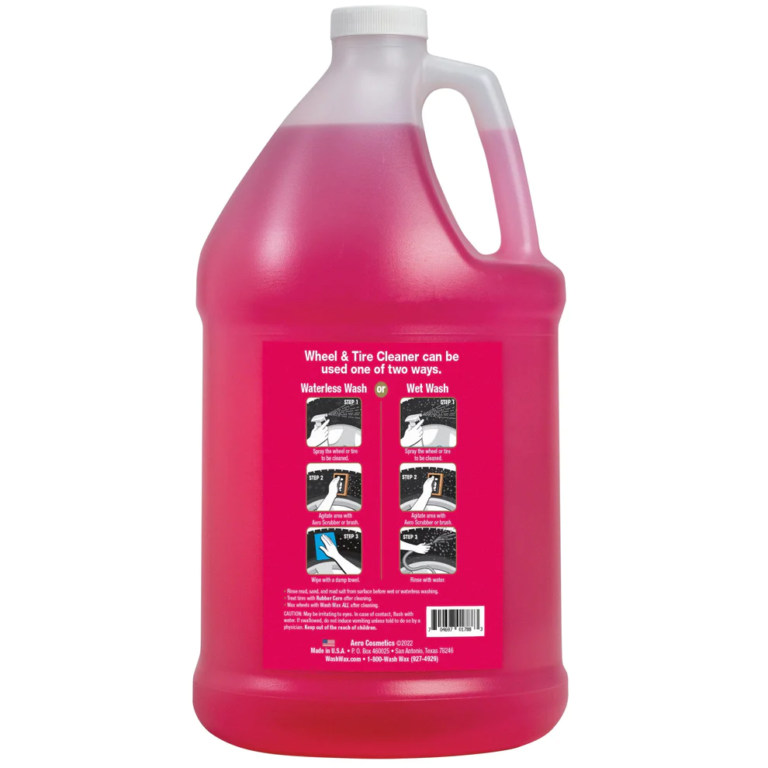 Tire Soap 128 Fl. oz [1 Gallon] – Tire Dirt, Oil Residue Remover ...