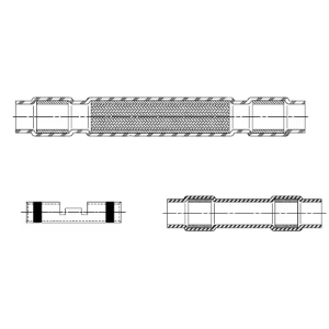 D-150 Shielded Wire Splice | 26–20 AWG, Nickel, 3–4 Conductors ...