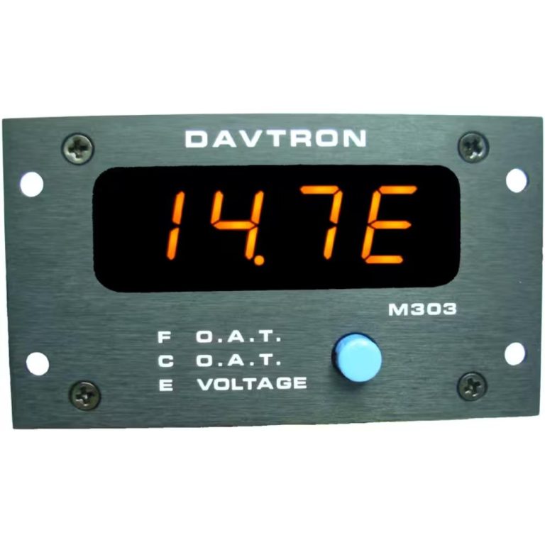 M303 Series Outside Air Temperature and Voltage Indicator | Round Mount ...